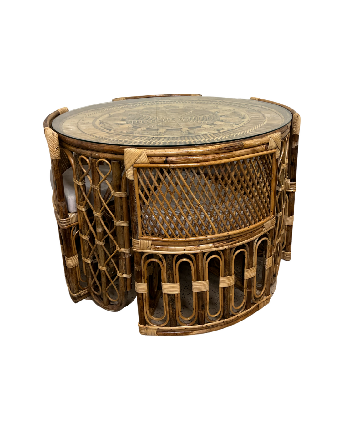Penelope Game Table and Chairs – Varnish Collection